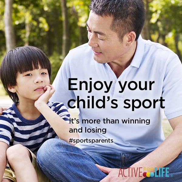 Parents supporting kids in sport – Active For Life