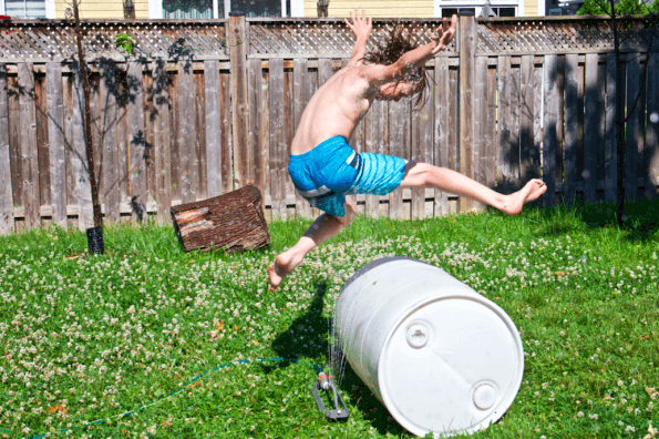 My kids’ favourite toy? An old plastic barrel. Seriously. – Active For Life