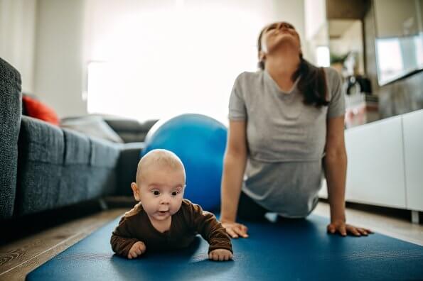 Baby yoga: How to help babies develop strength and control – Active For ...