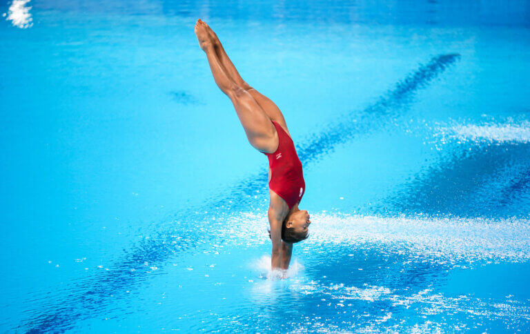 Olympic medalist (and new mom) Jennifer Abel’s advice for parents ...