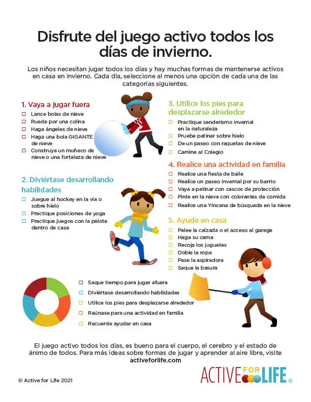 Spanish resources for promoting physical literacy – Active For Life