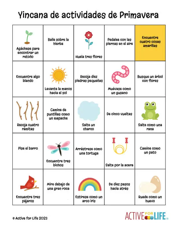 Spanish resources for promoting physical literacy – Active For Life