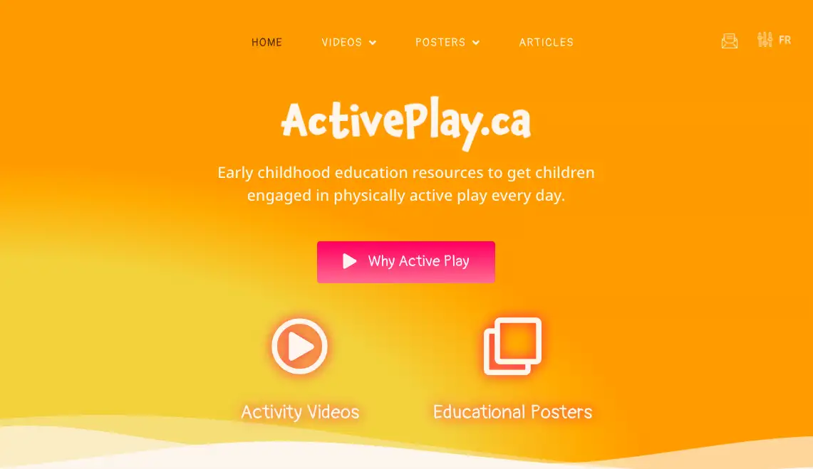 Early years activity resources at ActivePlay.ca – Active For Life