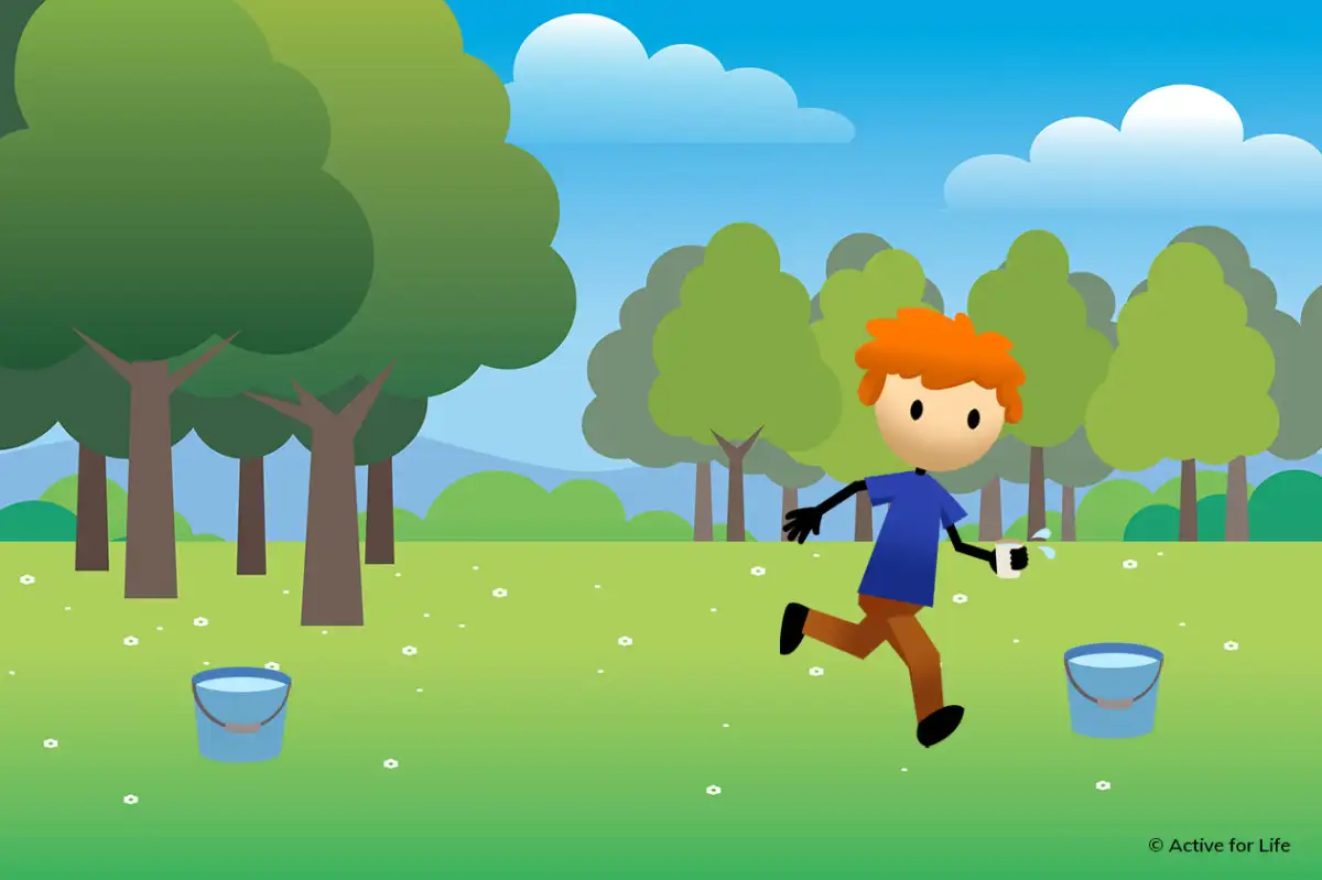 Fill the Water Bucket – Active For Life